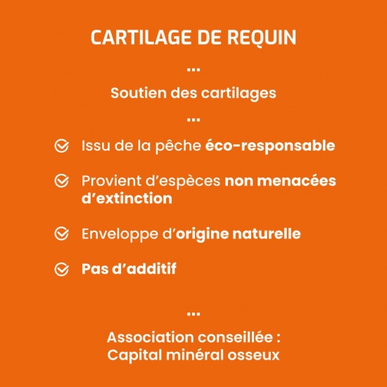 Cartilage de requin | Confort des articulations