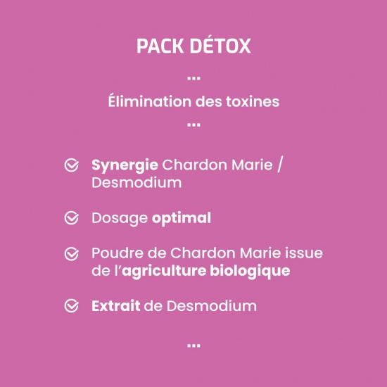 Pack Détox | Elimination des toxines